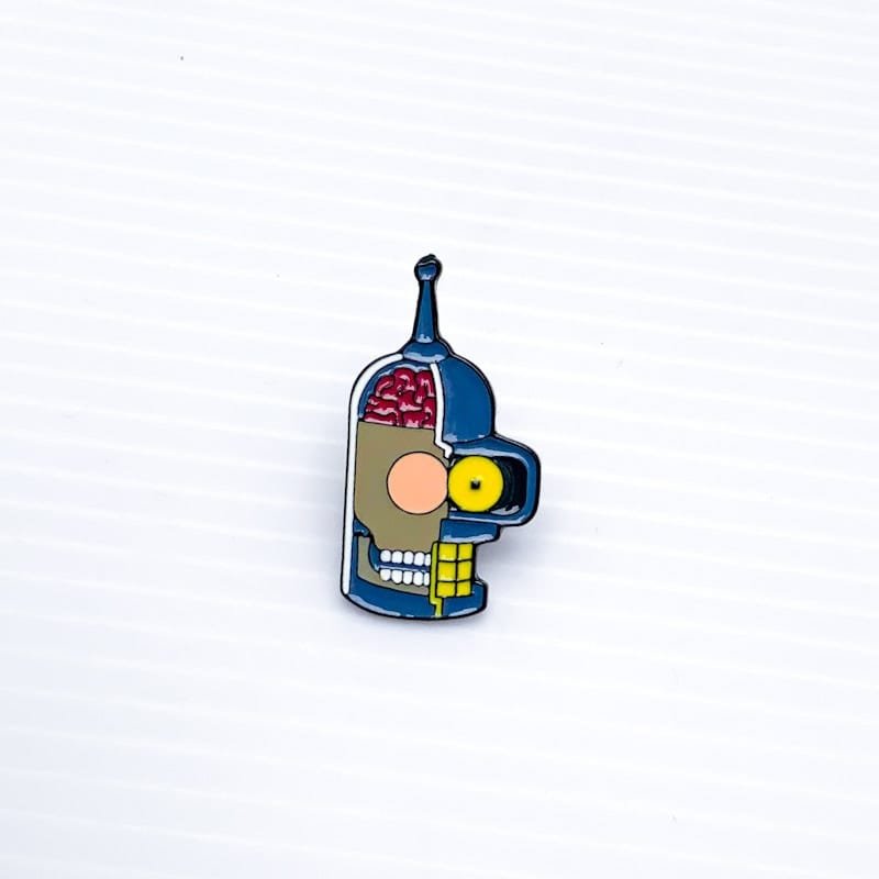 Pin Futurama | Bender - 🙊 Monkey Pins | Monkey Socks🧦
